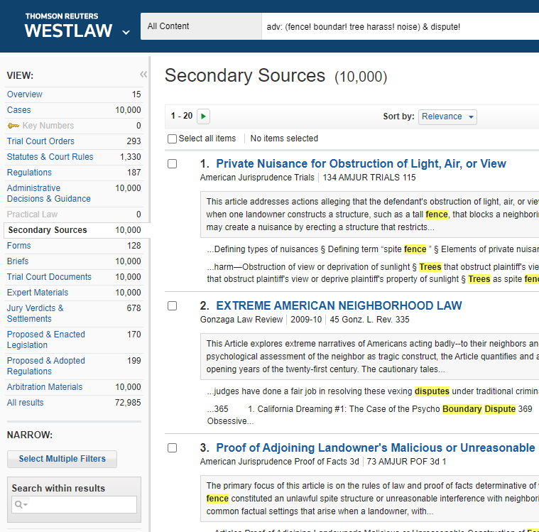 Where to Find Legal Information on Neighbor Law (and Related Topics ...